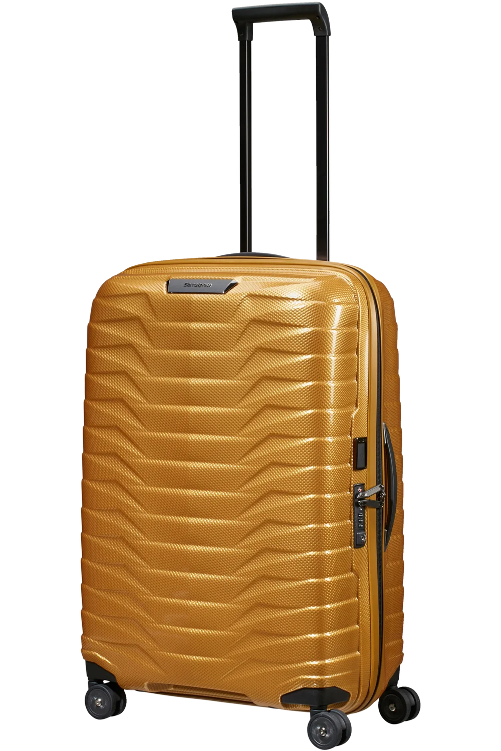 Samsonite PROXIS Spinner Gold - KUFFERTER - Kuffertthomsen.dk