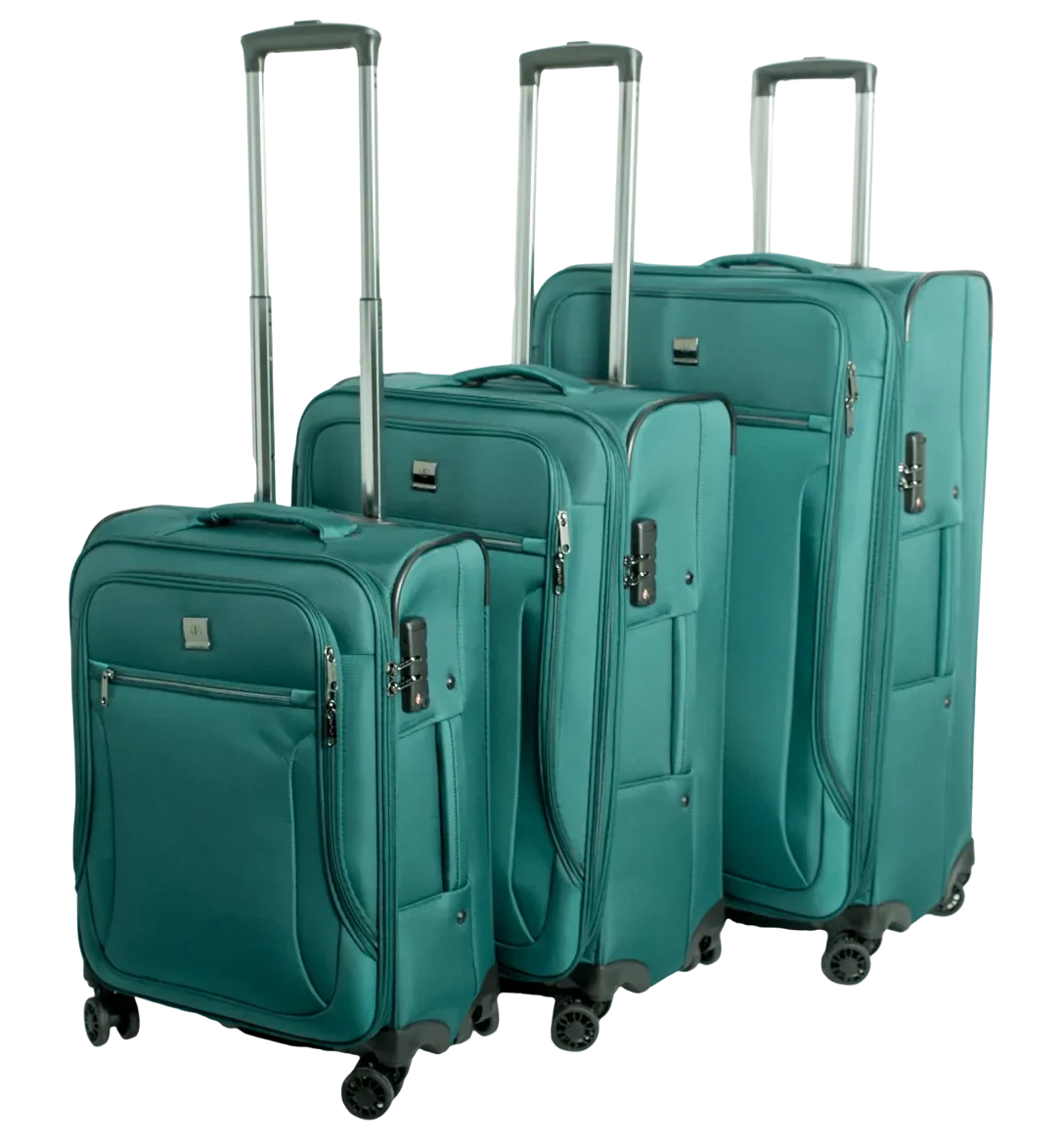 BON GOUT LAS VEGAS SÆT - KABINE-MELLEM-STOR GREEN - BON GOUT - Kuffertthomsen.dk